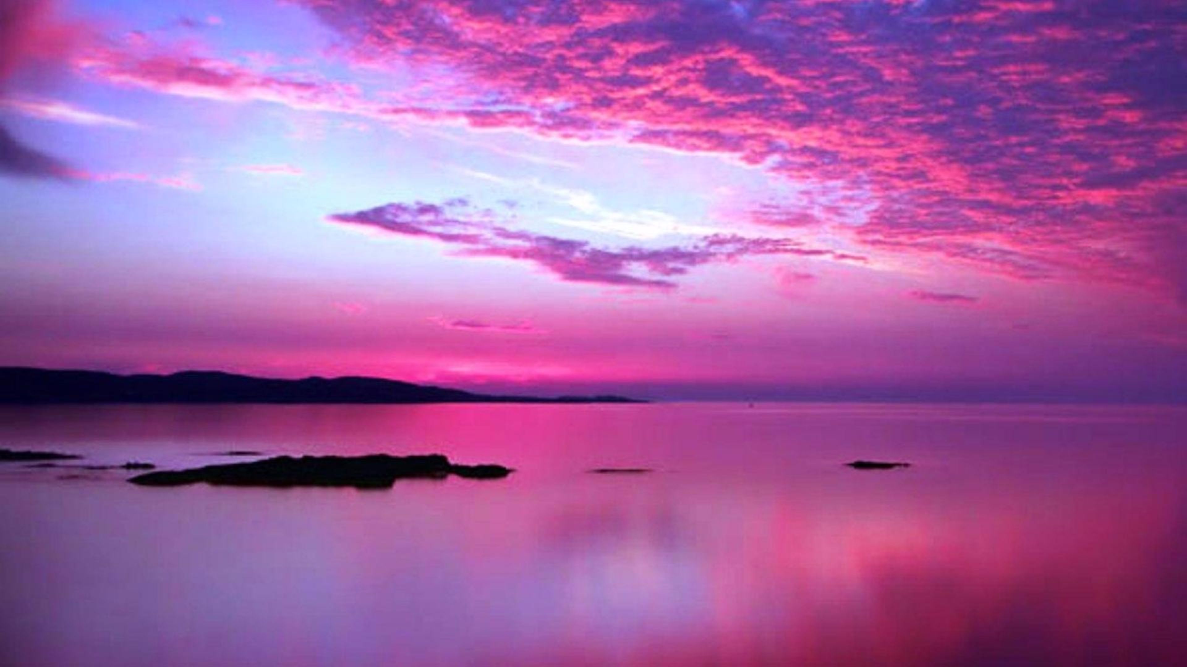 Purple Sunset Wallpaper Hd - 3840x2160 Wallpaper - teahub.io