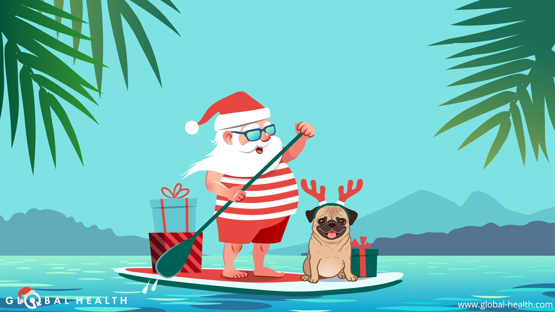 Summer Christmas - 1920x1080 Wallpaper - teahub.io