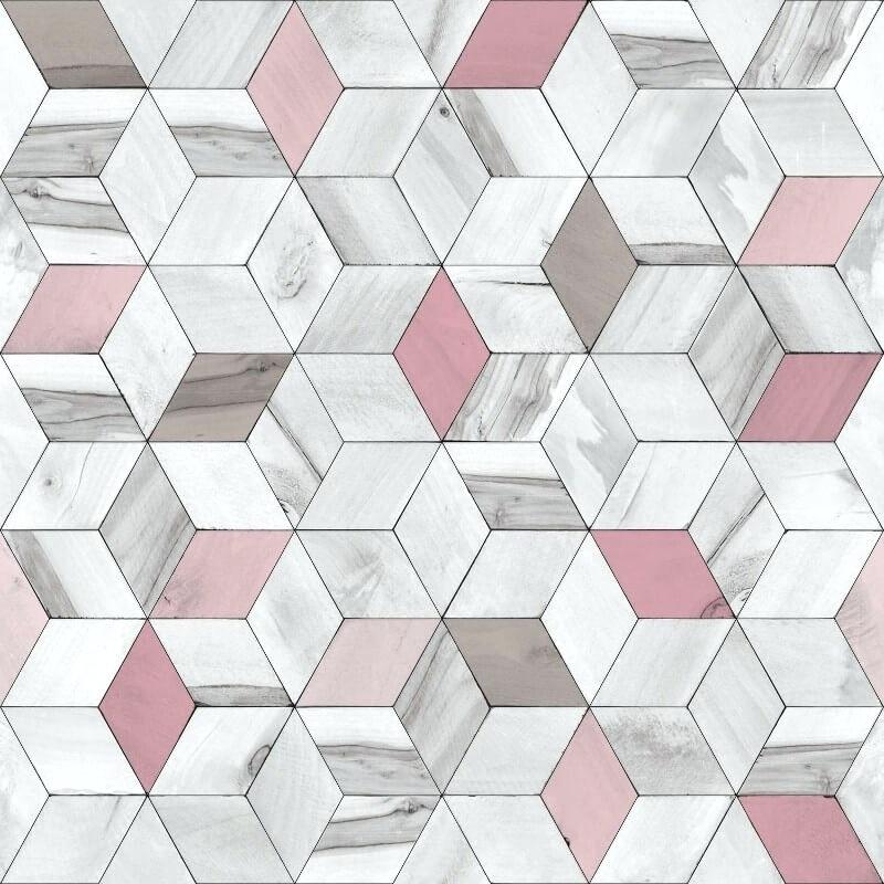 Geometric Pink And Grey - 800x800 Wallpaper - teahub.io