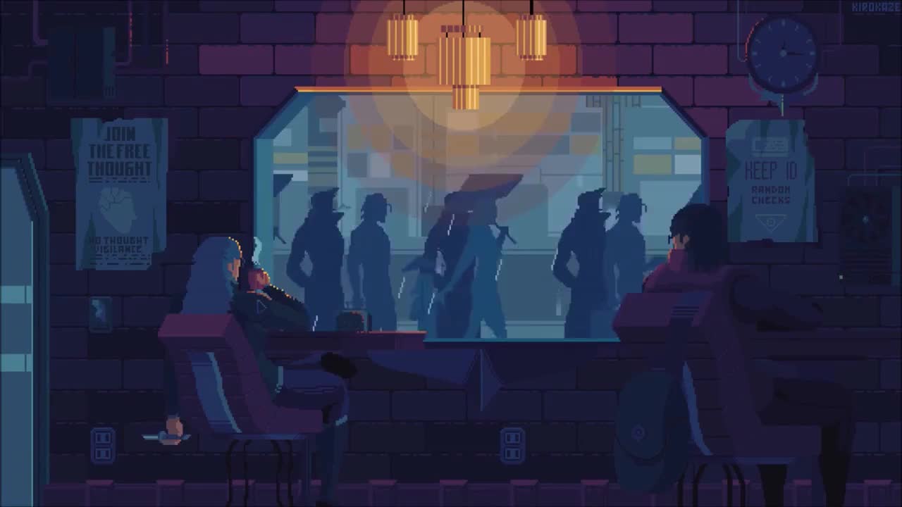 Pixel Art Cafe Gif - 1280x720 Wallpaper - teahub.io