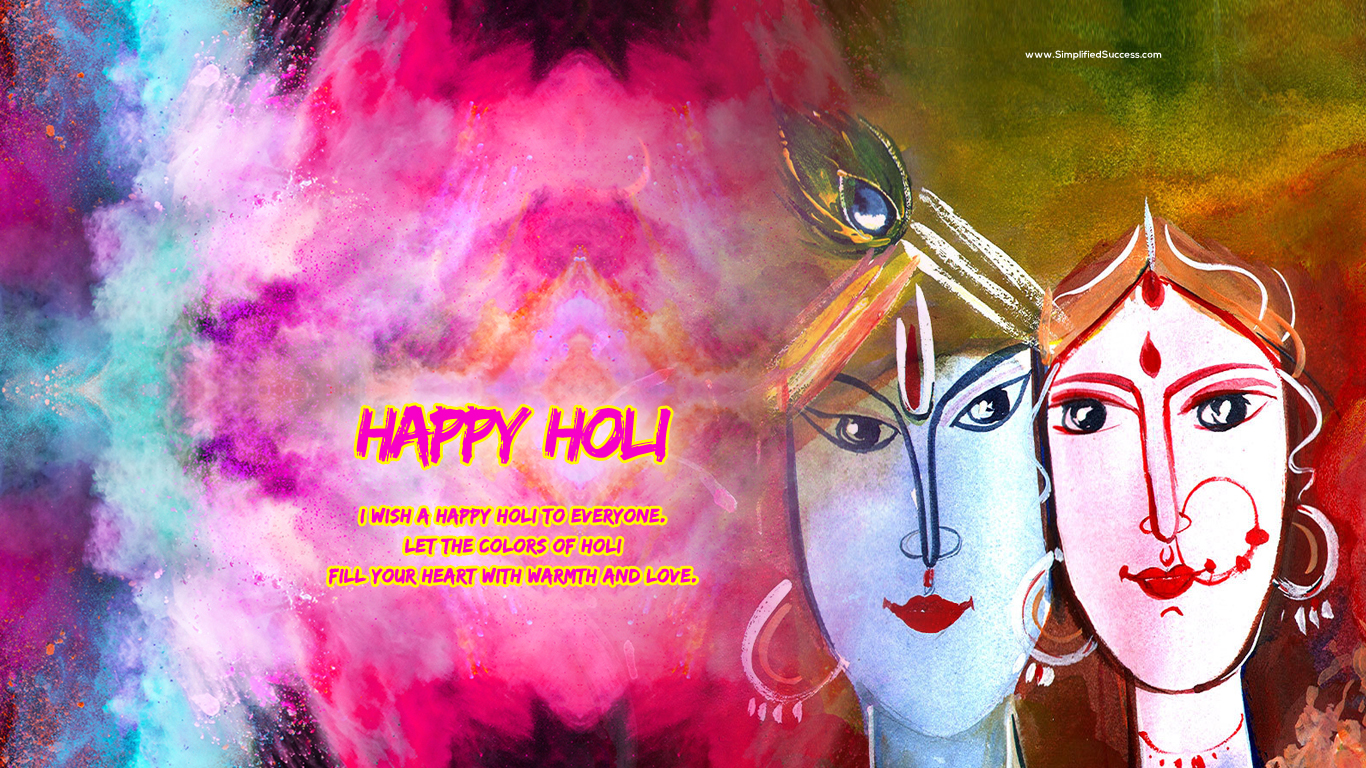 Happy Holi Creative Design - 1366x768 Wallpaper - teahub.io