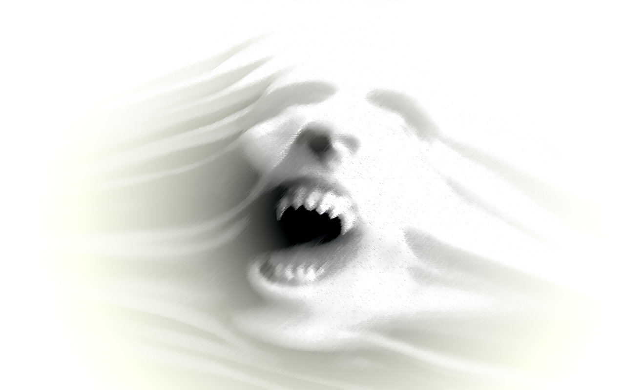 High Resolution Scary Hd Wallpaper Id - Scary Face White Background ...