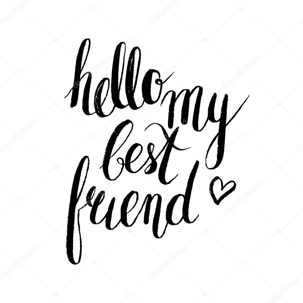 Hello Friends Wallpaper