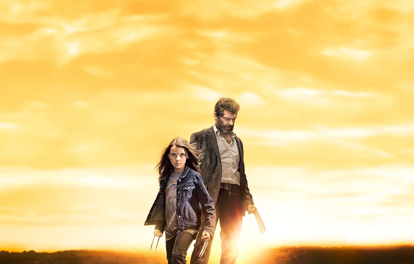 Photo Wallpaper Cinema, Girl, Wolverine, Hugh Jackman, - Wolverine ...