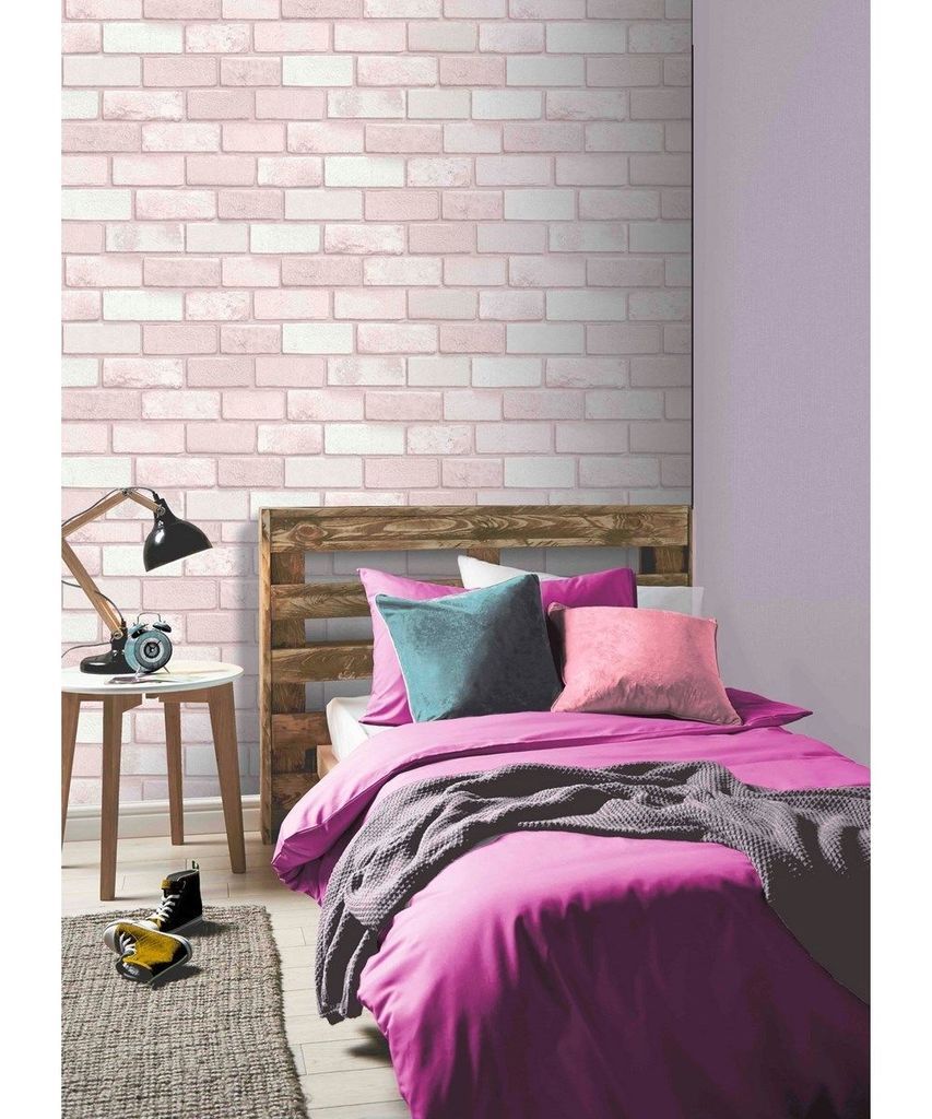Feature Wall Girls Bedroom - 853x1024 Wallpaper - teahub.io