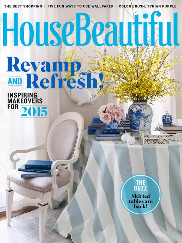The Power Of Wallpaper - House Beautiful Magazine Cover 2019 - 600x800 ...