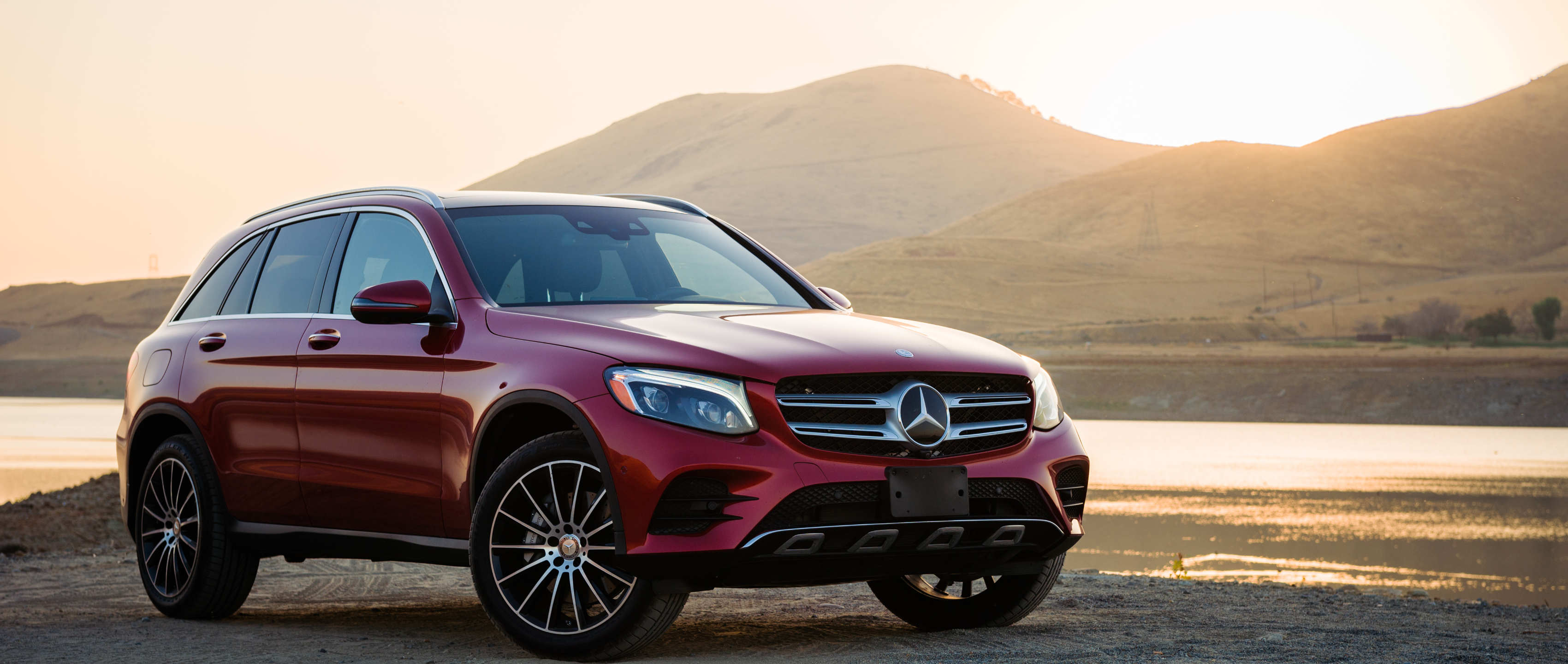 The Mercedes Benz Glc In Designo Hyacinth Red Metallic - Designo ...
