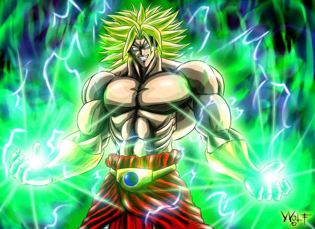 Super Saiyan Green Broly - 1024x745 Wallpaper - teahub.io