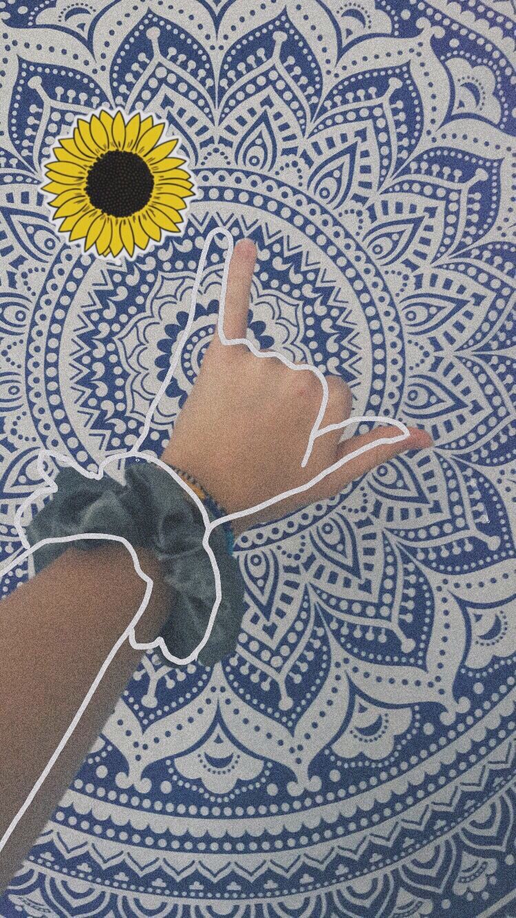 #freetoedit #hangloose #vsco #sunflower #flowerdesign - Vsco Wallpaper ...