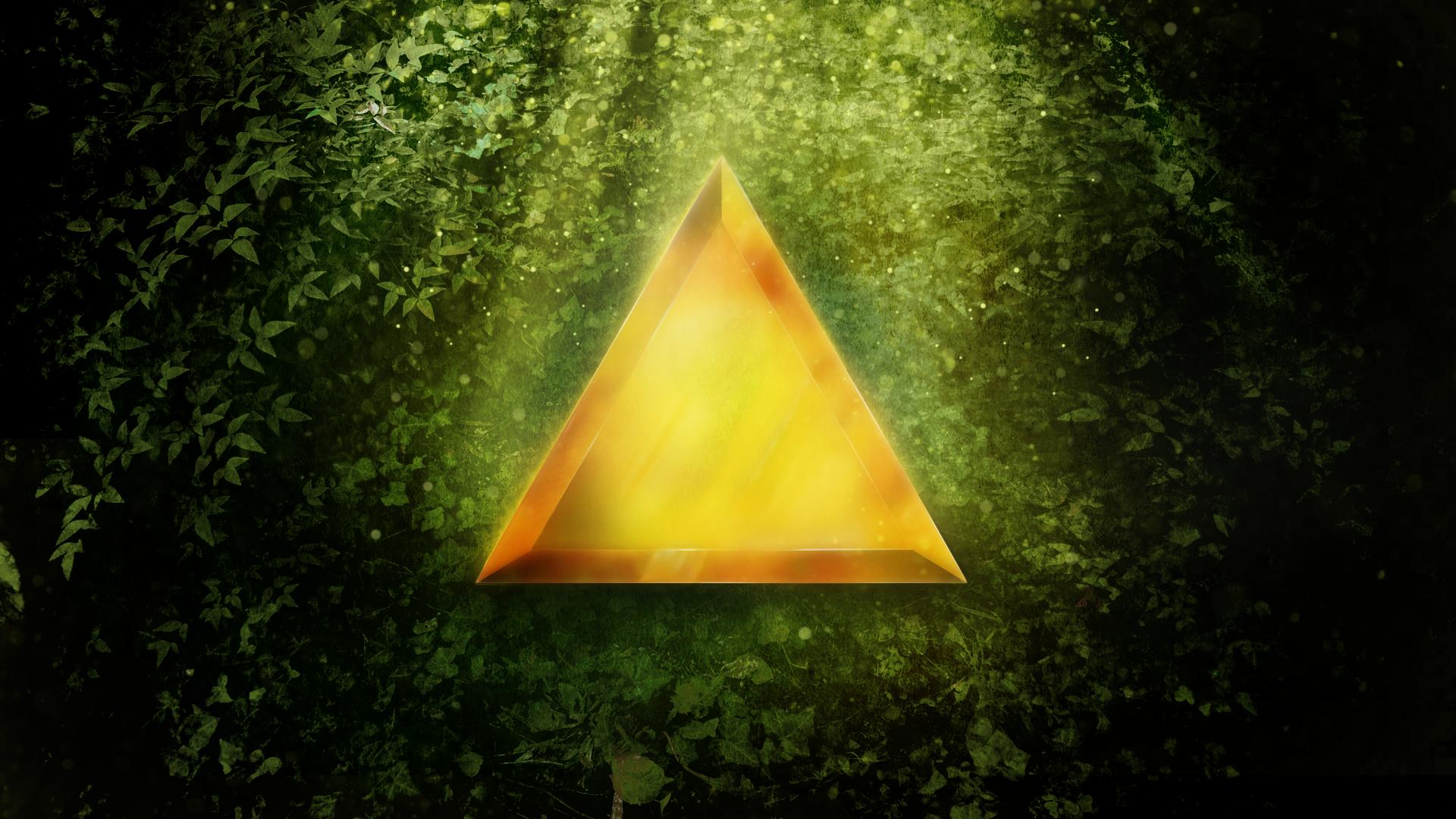 Zelda Triforce Piece Oc1920x1080 Wallpaper Wp20010715 - Triangle ...