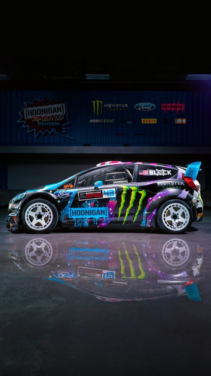 Hoonigan Live Wallpaper - Ford Fiesta St Rx43 - 890x1582 Wallpaper ...