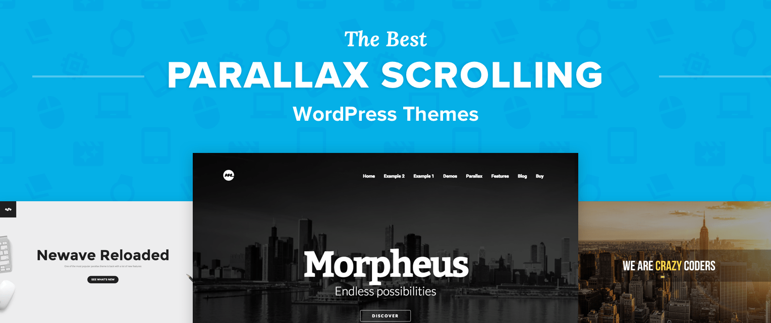 Wordpress Parallax Themes - 1528x642 Wallpaper - teahub.io