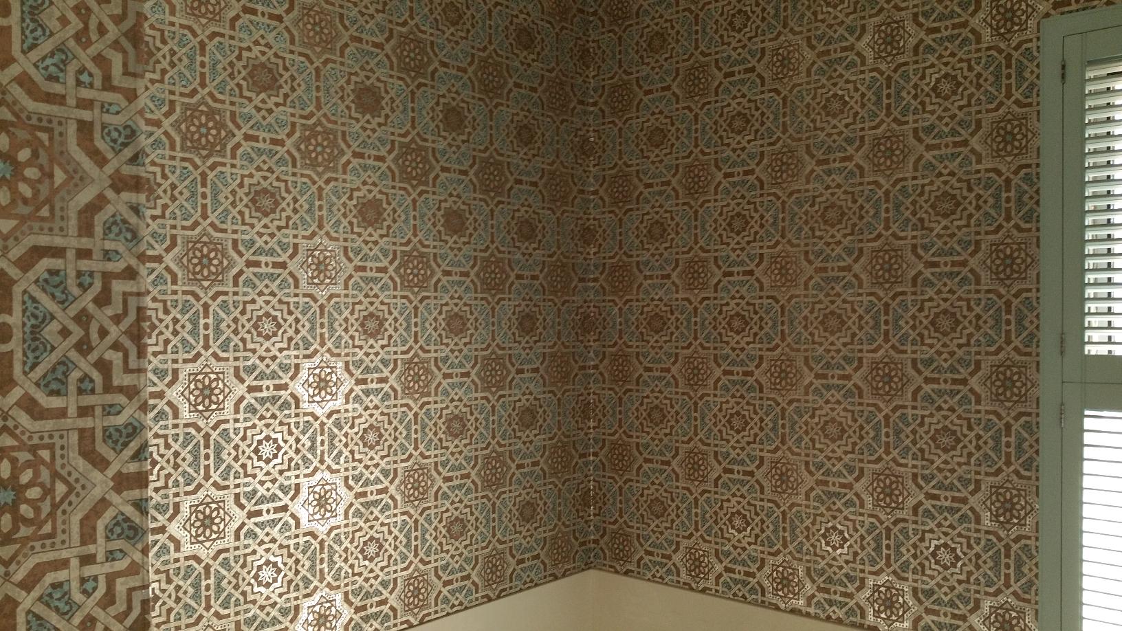 Moroccan Pattern Wallpaper