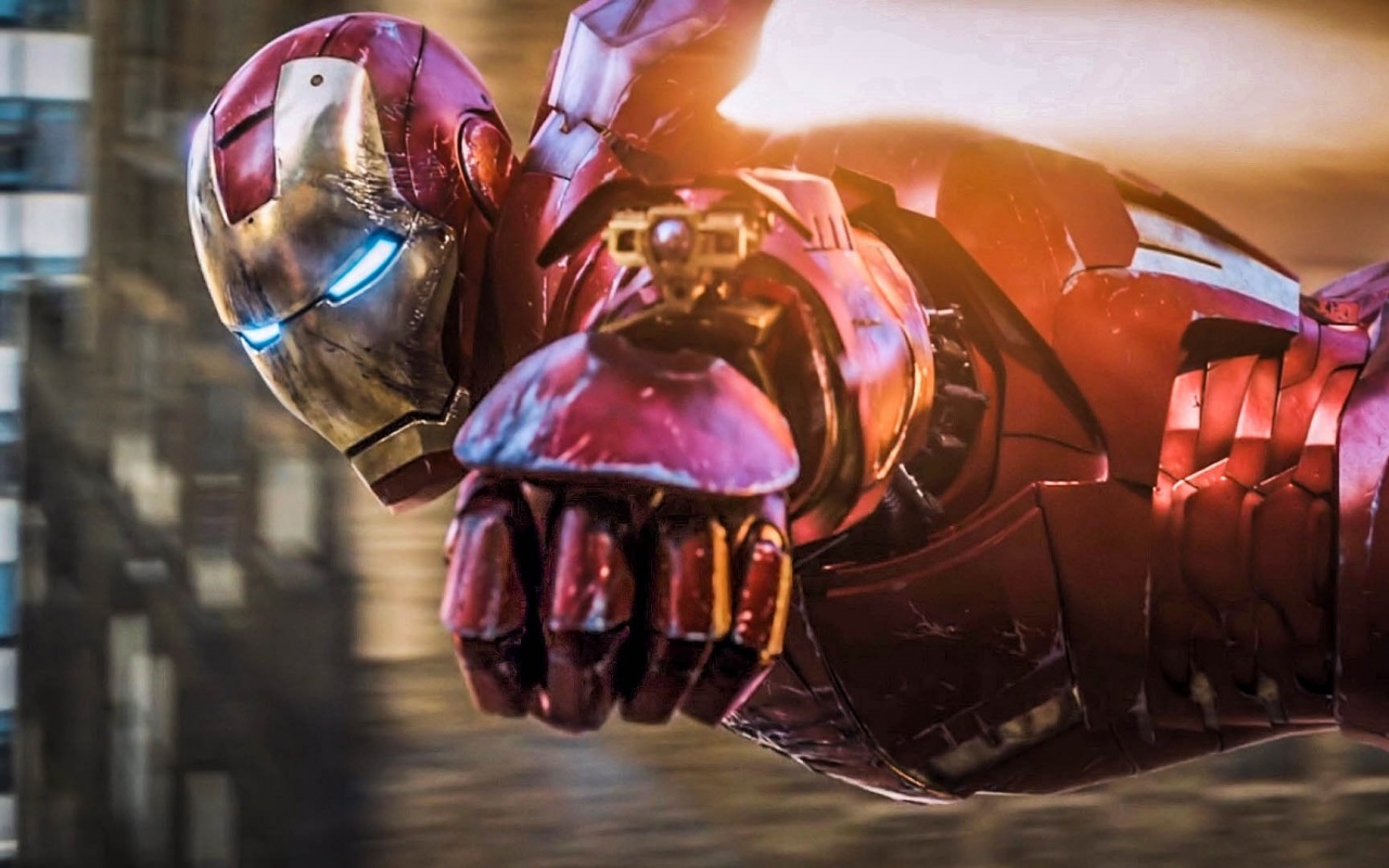 Iron Man Flying Wallpaper Hd - 1280x800 Wallpaper - teahub.io
