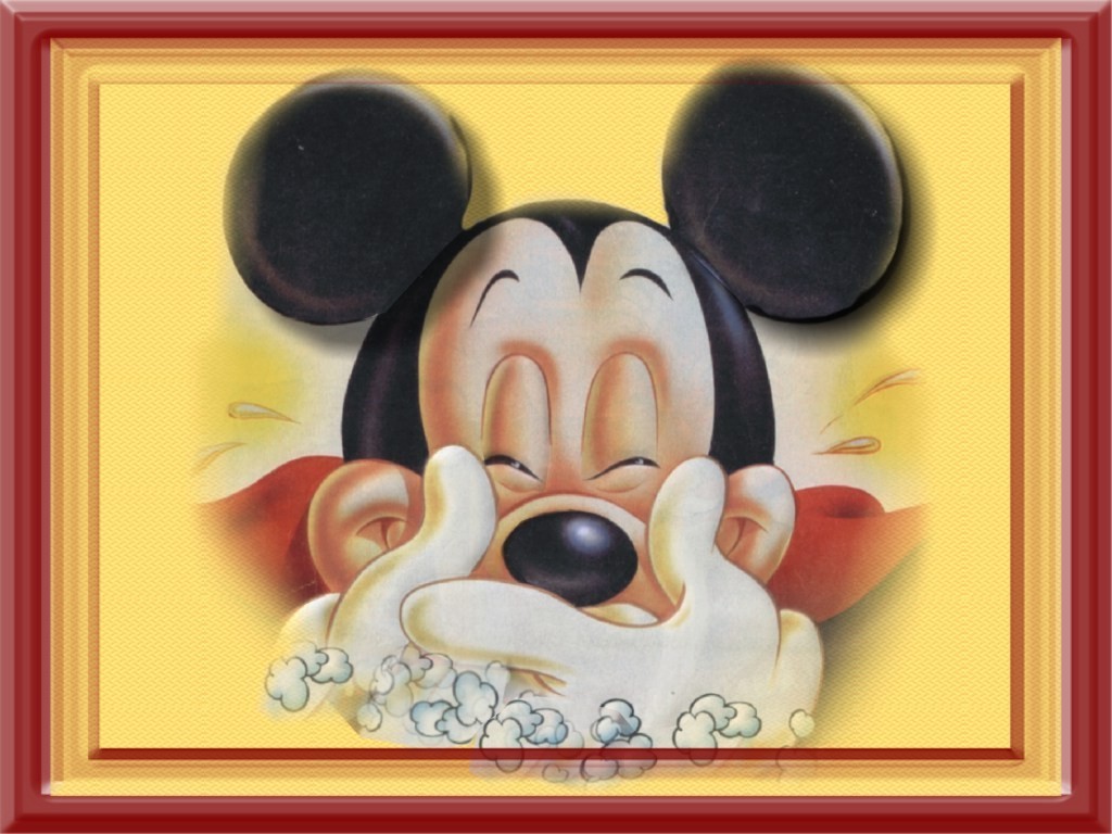 Very Happy Mickey - Wallpaper - 1024x768 Wallpaper - teahub.io