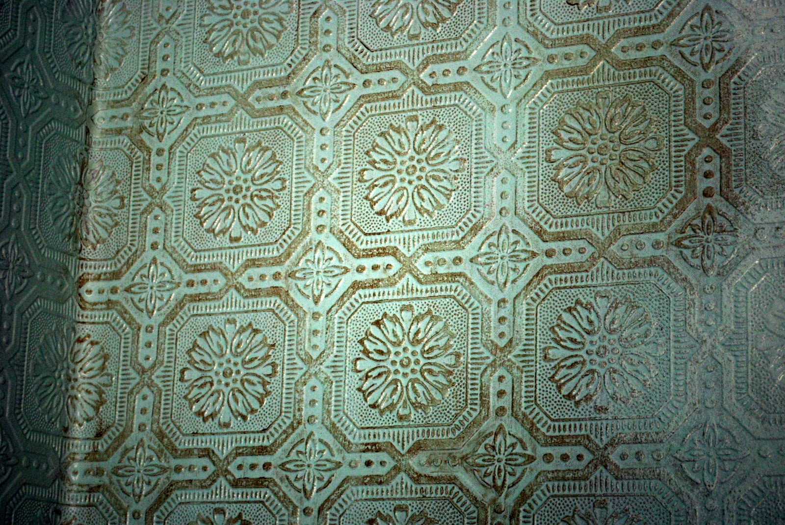 Textured Paint Over Wallpaper