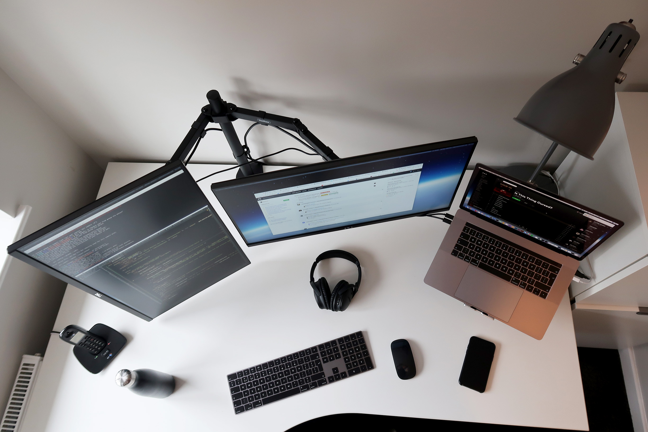 Dual Monitor Developer Setup - 2736x1824 Wallpaper - teahub.io