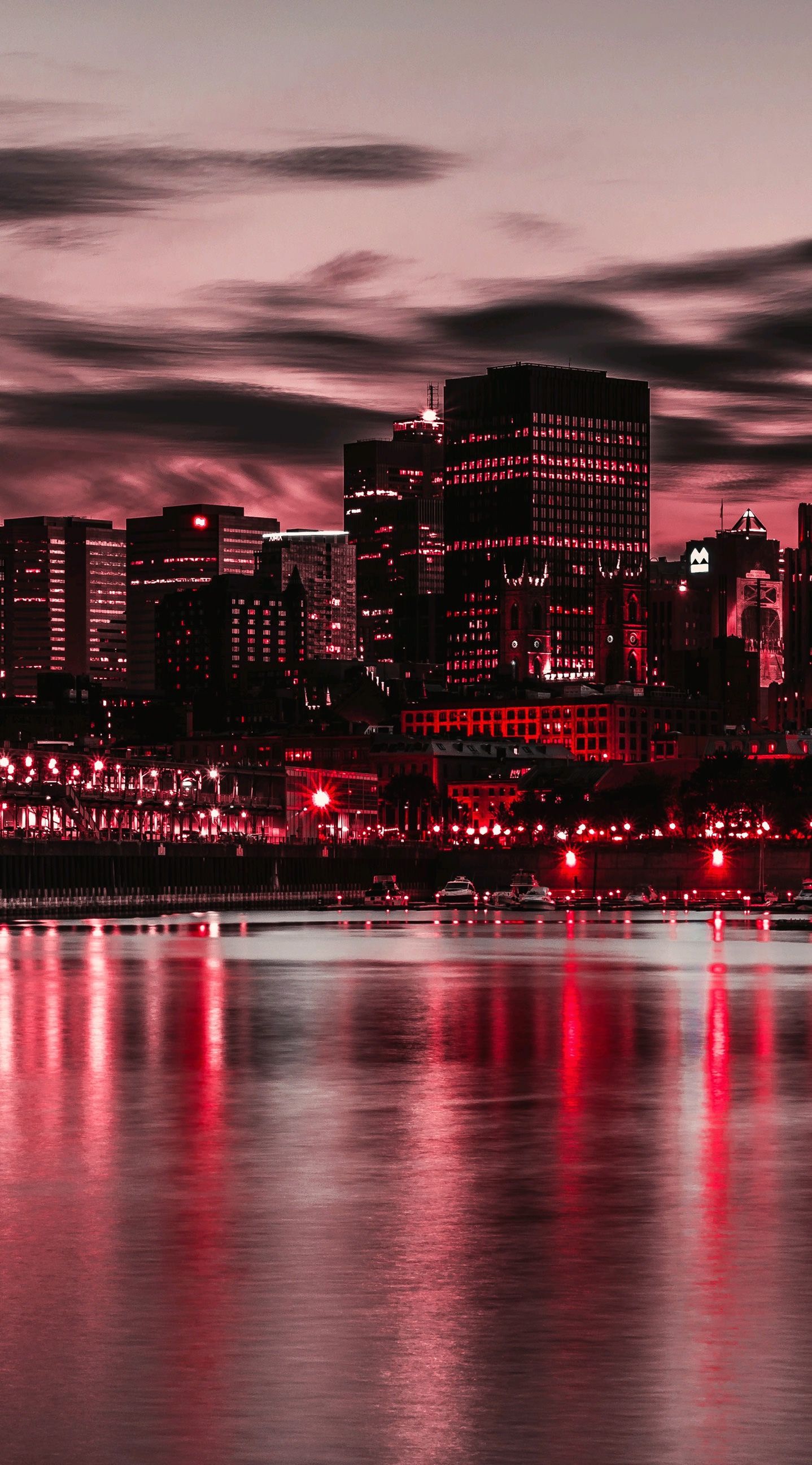 Red Night Wallpaper 4k - 1438x2592 Wallpaper - teahub.io