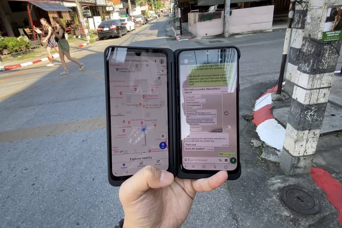 Download Lg G8x Thinq Dual Screen Maps - Teahub.io