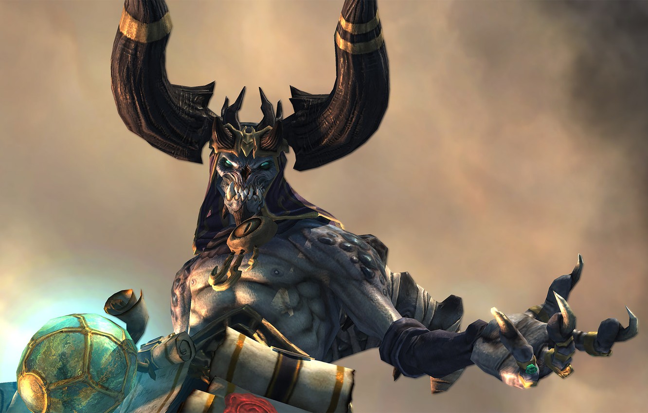 Photo Wallpaper The Demon, Dealer, Darksiders Warmastered - Darksiders ...