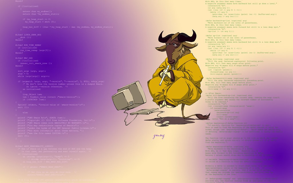 Emacs Background - 1024x640 Wallpaper - teahub.io
