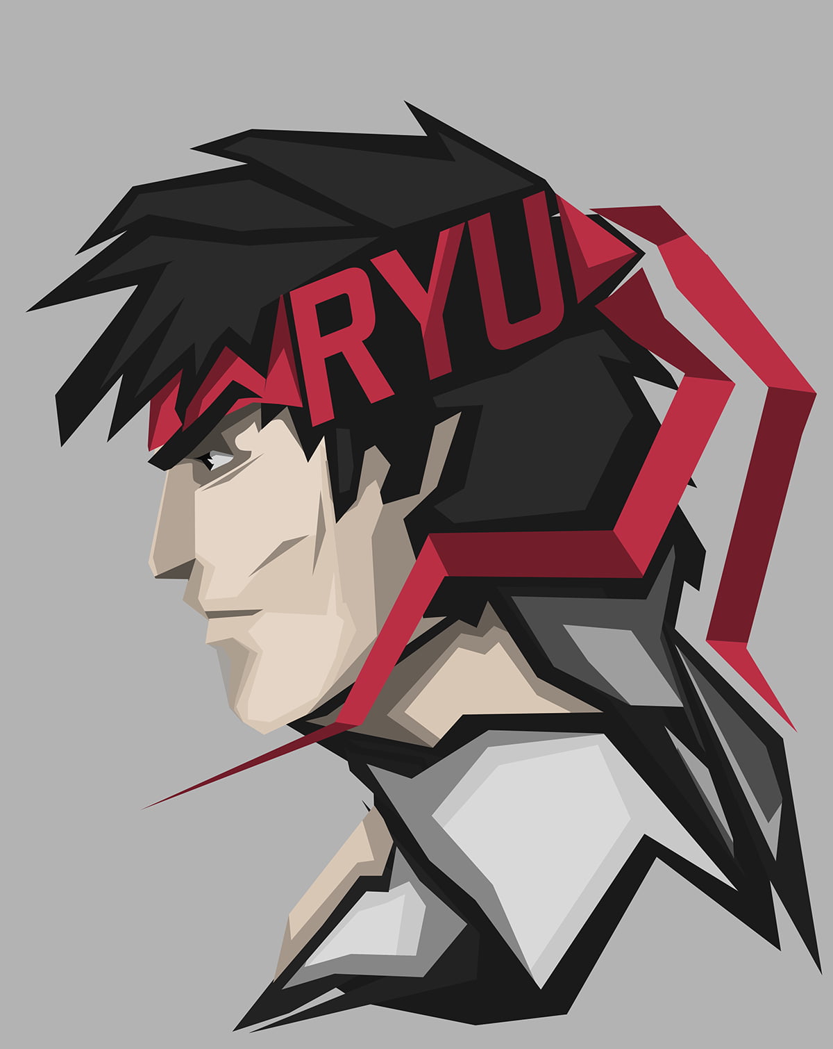 Ryu Street Fighter Logo - 1200x1510 Wallpaper - teahub.io