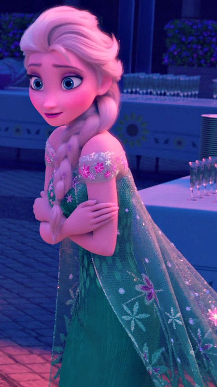 Queen Elsa Frozen Fever 750x1334 Wallpaper