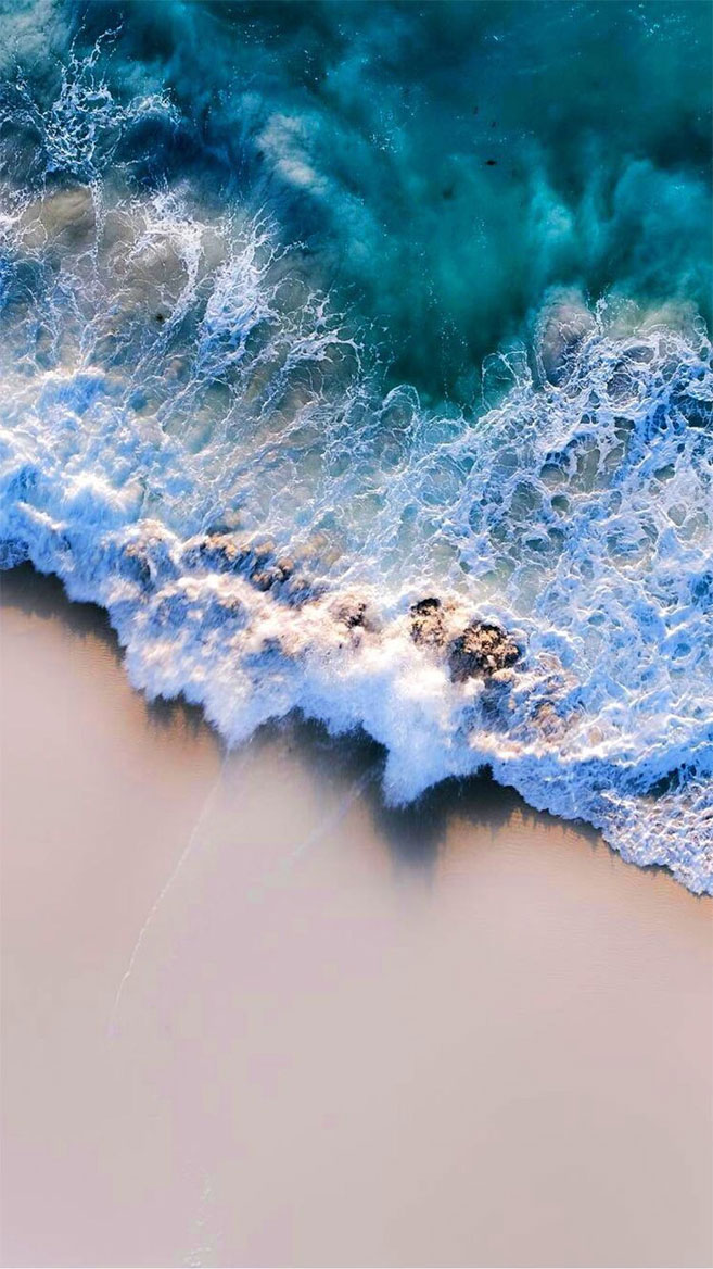 Wave Wallpaper Iphone Xs Max - 657x1168 Wallpaper - teahub.io