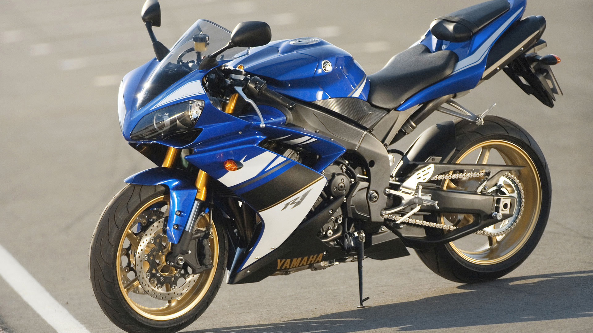 Yamaha R1 2009 Blue - 1920x1080 Wallpaper - teahub.io