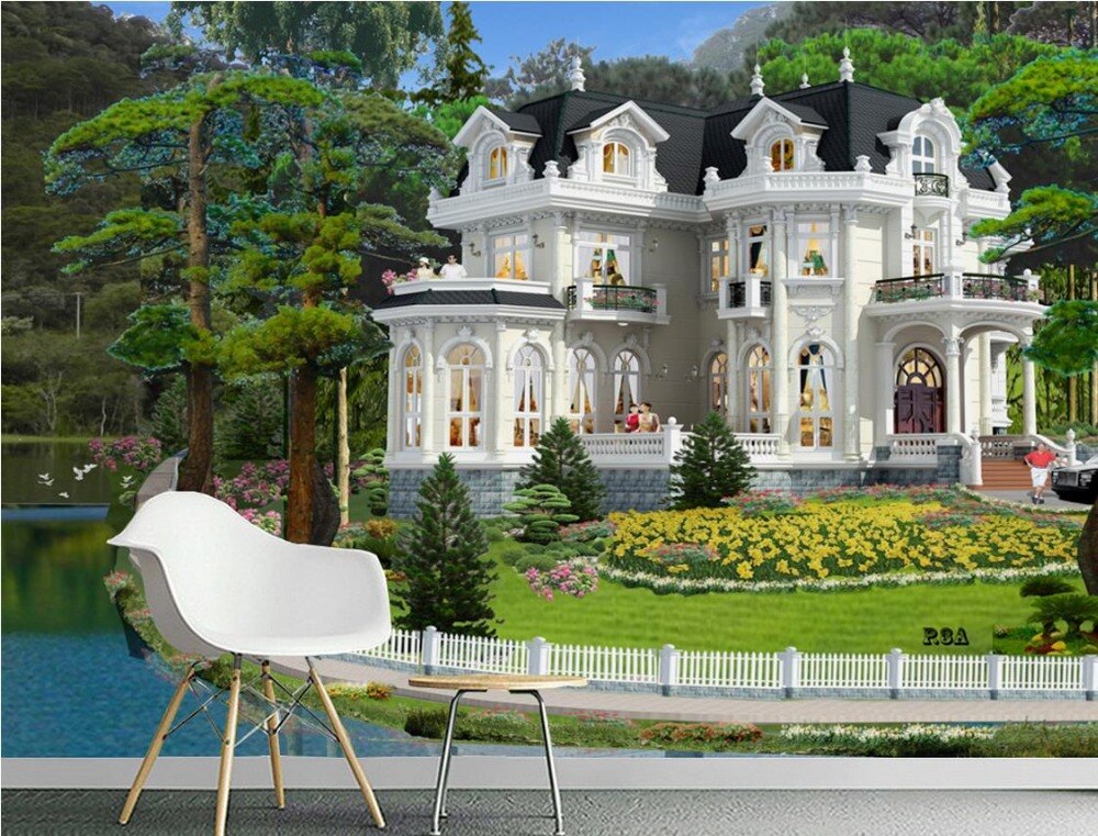 House In Park Background Hd - 1000x761 Wallpaper - teahub.io