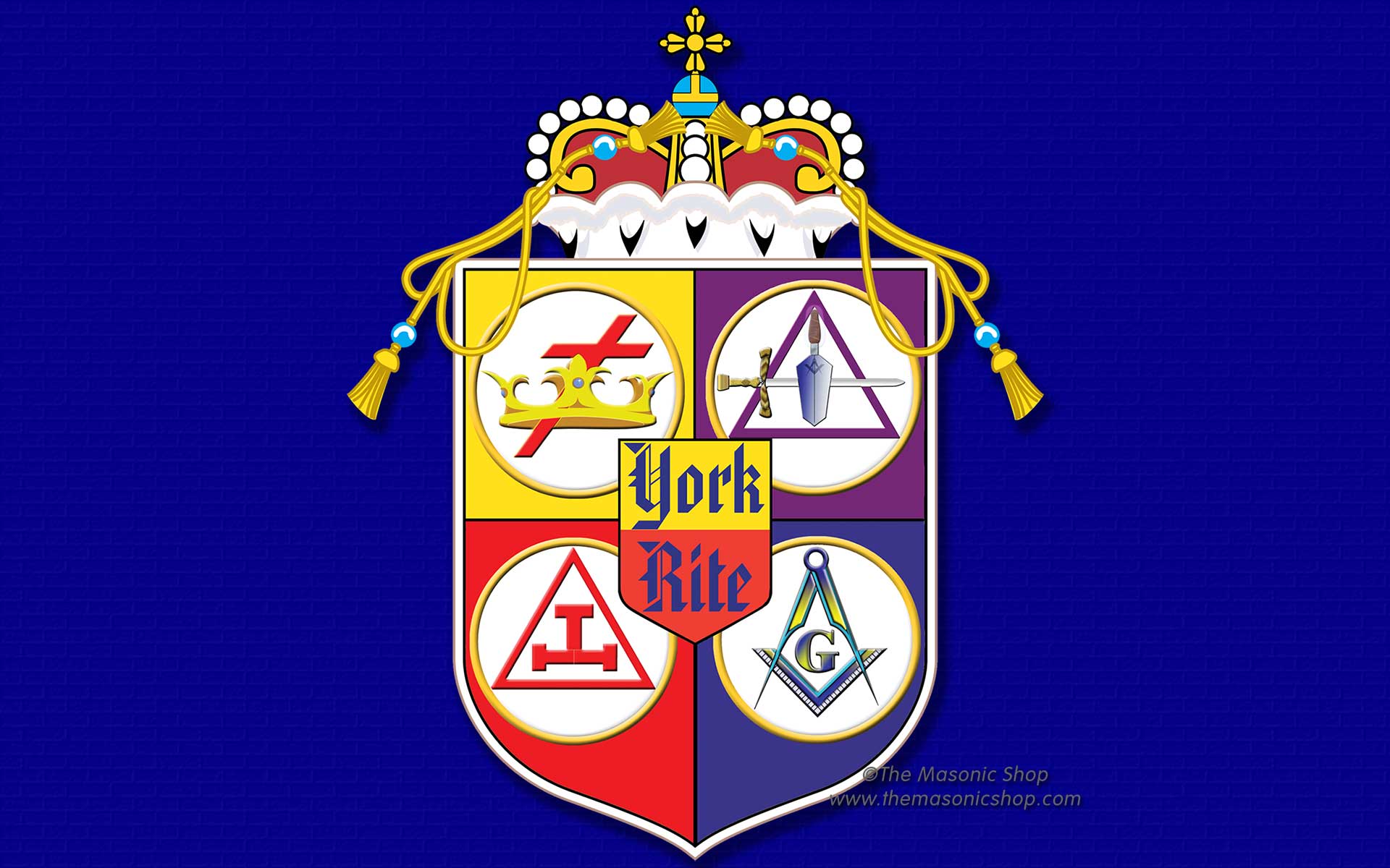 York Rite Shield - Emblem - 1920x1200 Wallpaper - teahub.io