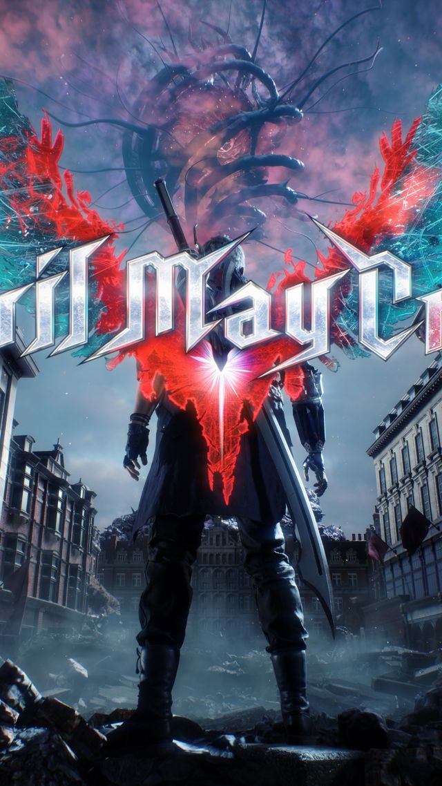 Devil May Cry 5 E3 2018 Poster 4k Devil May Cry 5 2018 640x1138