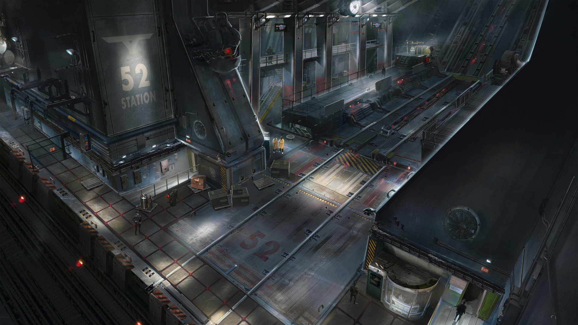 Dark Futuristic Machine - 1920x1080 Wallpaper - teahub.io