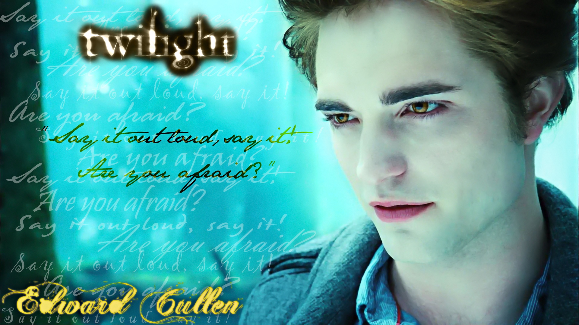 Edward Vampire Wallpaper Twilight - 1920x1080 Wallpaper - teahub.io