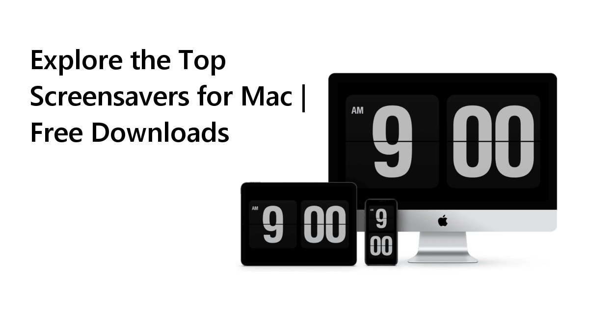 Explore The Top Screensavers For Mac - Number - 1200x630 Wallpaper ...