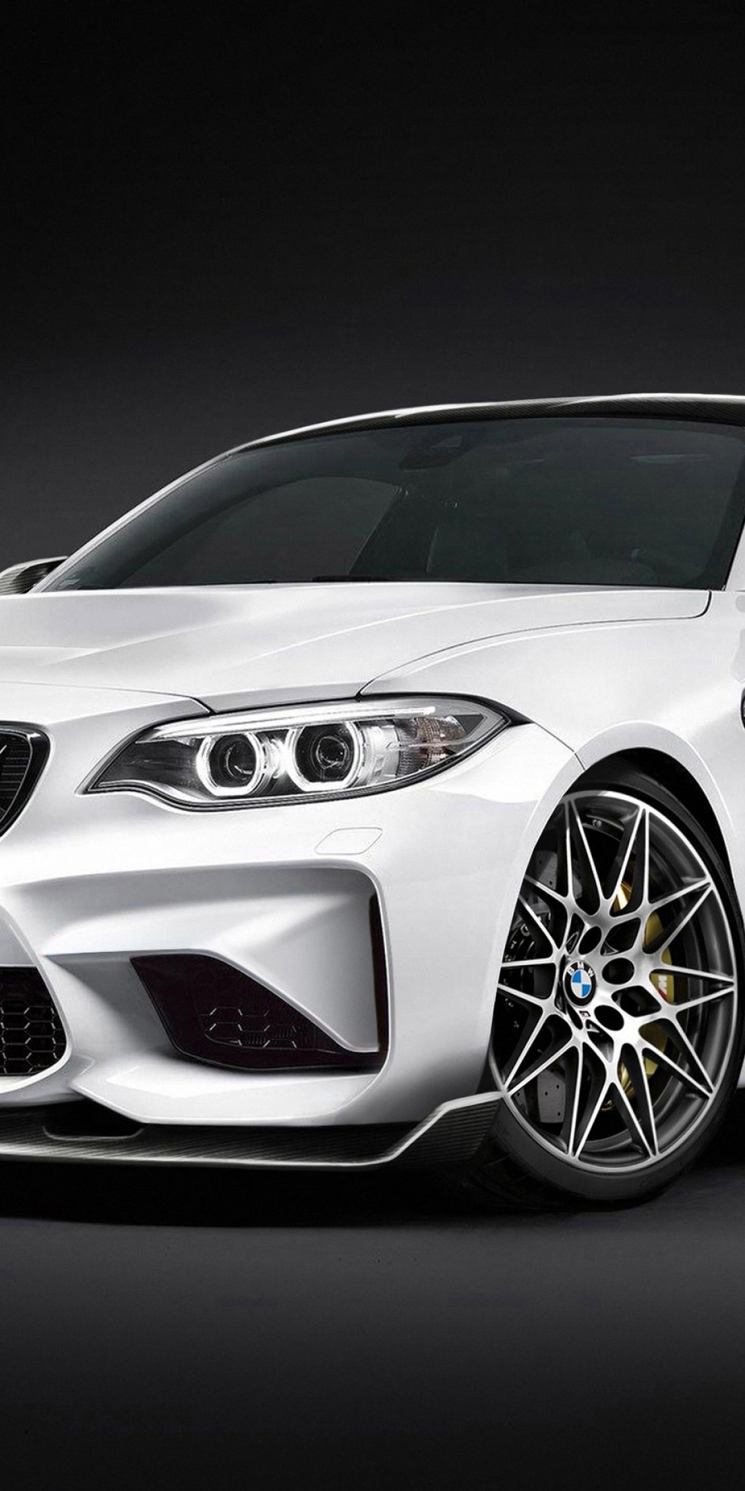Bmw M2 Coupe, White, Front View, Spoiler, Sport, Cars - Bmw M ...
