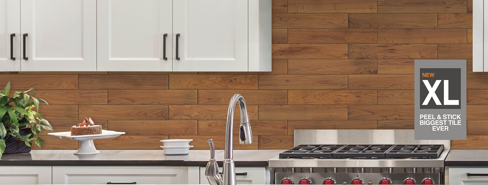 Download Peel And Stick Smart Tiles - Fake Wall Tile Kitchen - Teahub.io