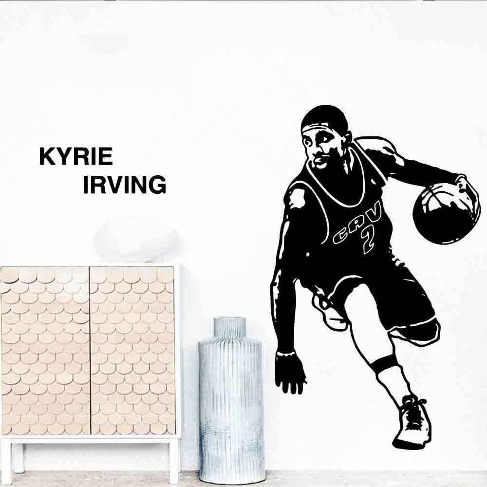 Download Cavaliers Kyrie Irving Home Decor Vinyl Wall Stickers - Stiker ...
