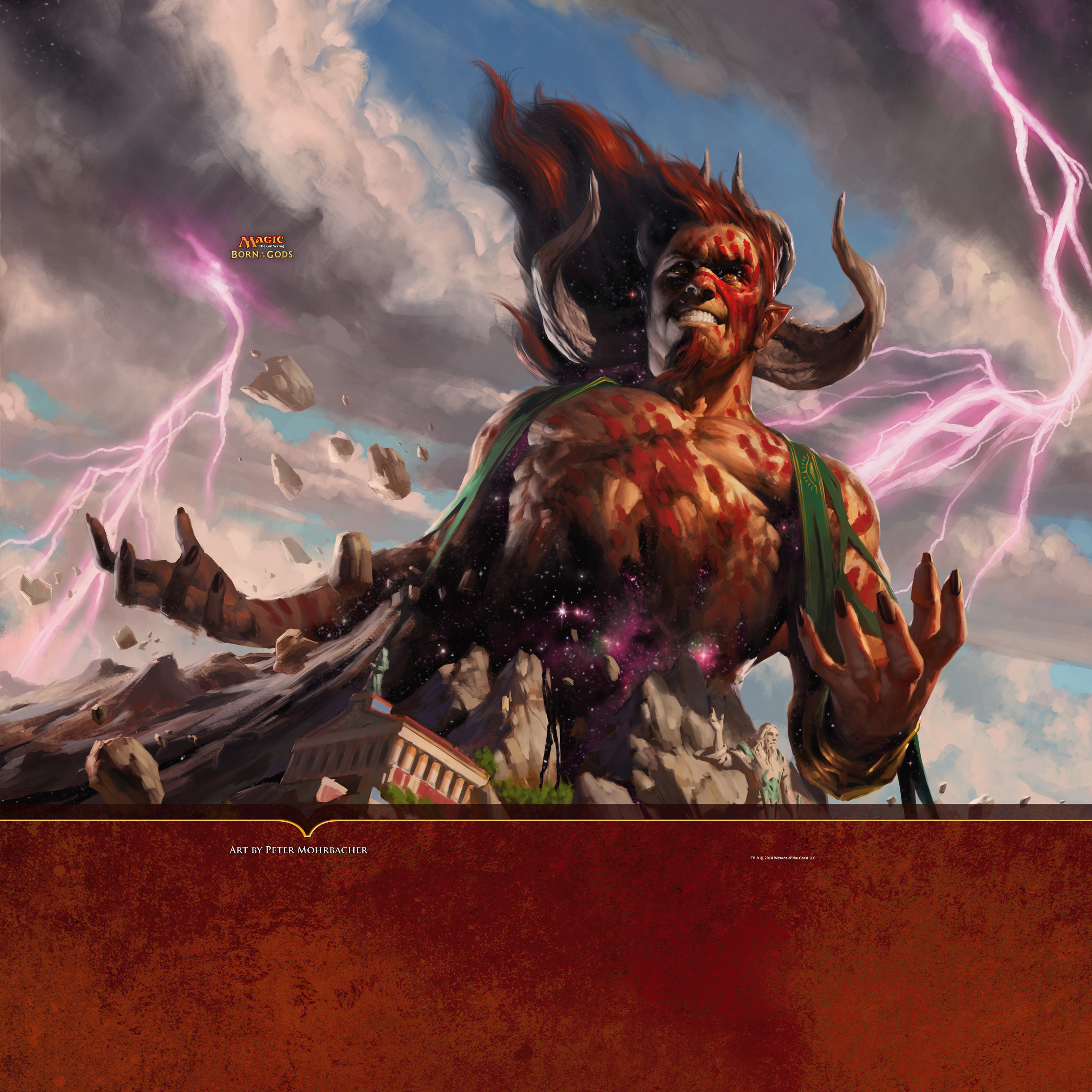 Xenagos God Of Revels Altered Art - 2448x2448 Wallpaper - teahub.io