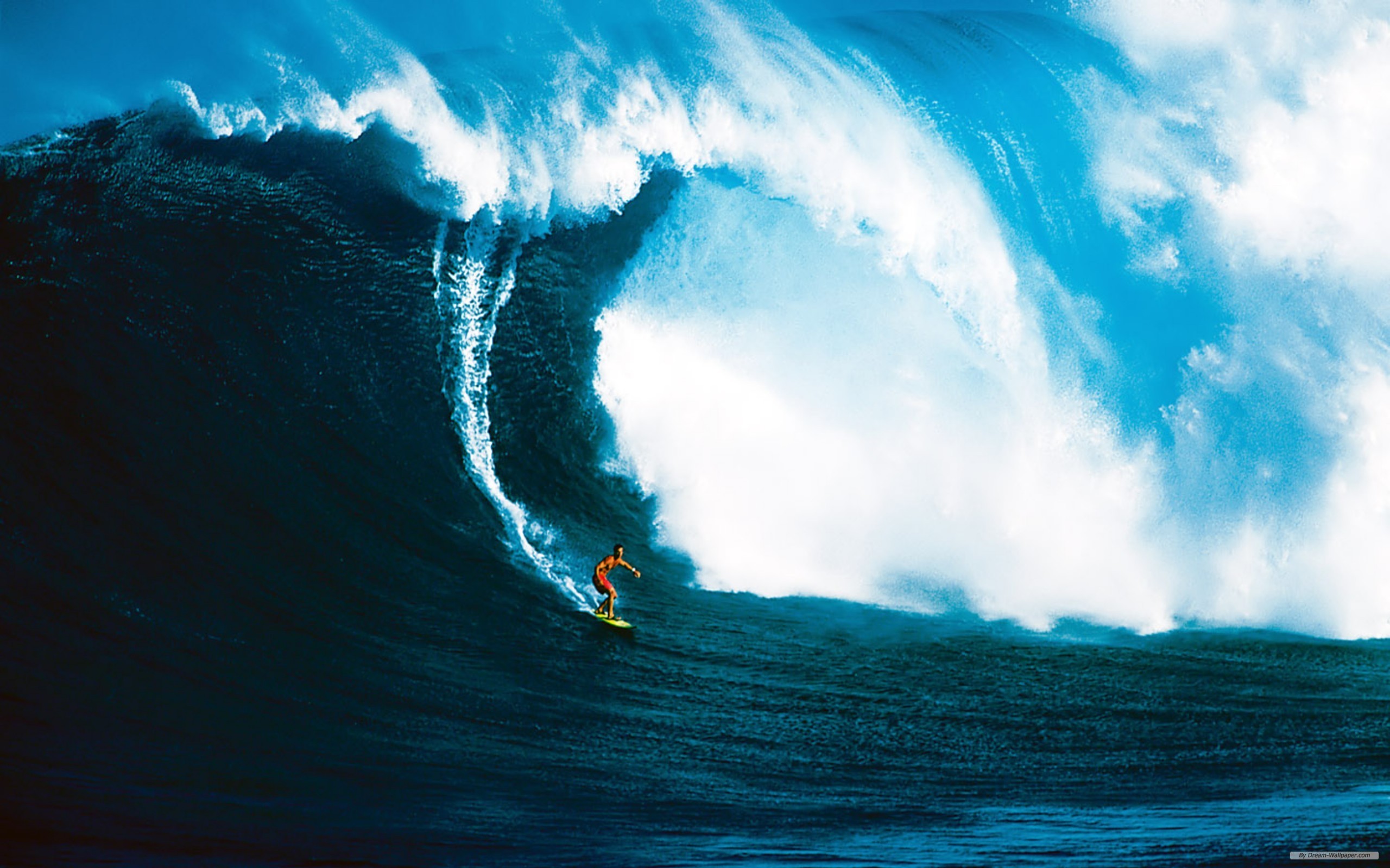 Free Sport Wallpaper - Big Wave Surfing Background - 2560x1600 ...