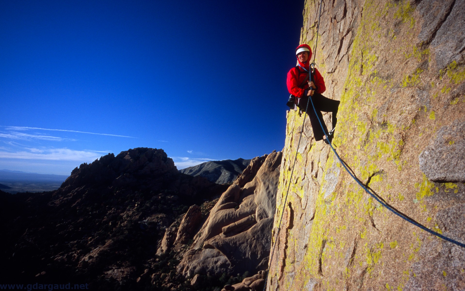Jenny On Rappel At Cochise Stronghold - Rappel Hd - 1920x1200 Wallpaper ...
