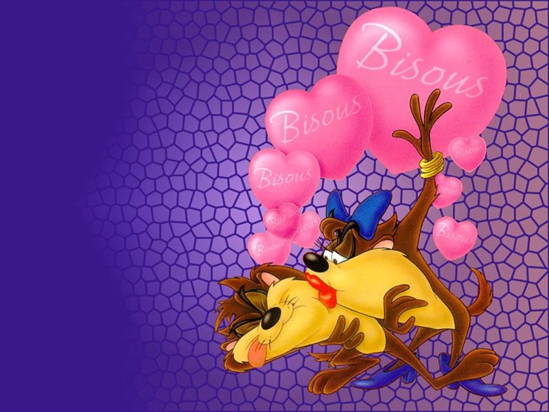 Looney Tunes Taz Love - 800x600 Wallpaper - teahub.io