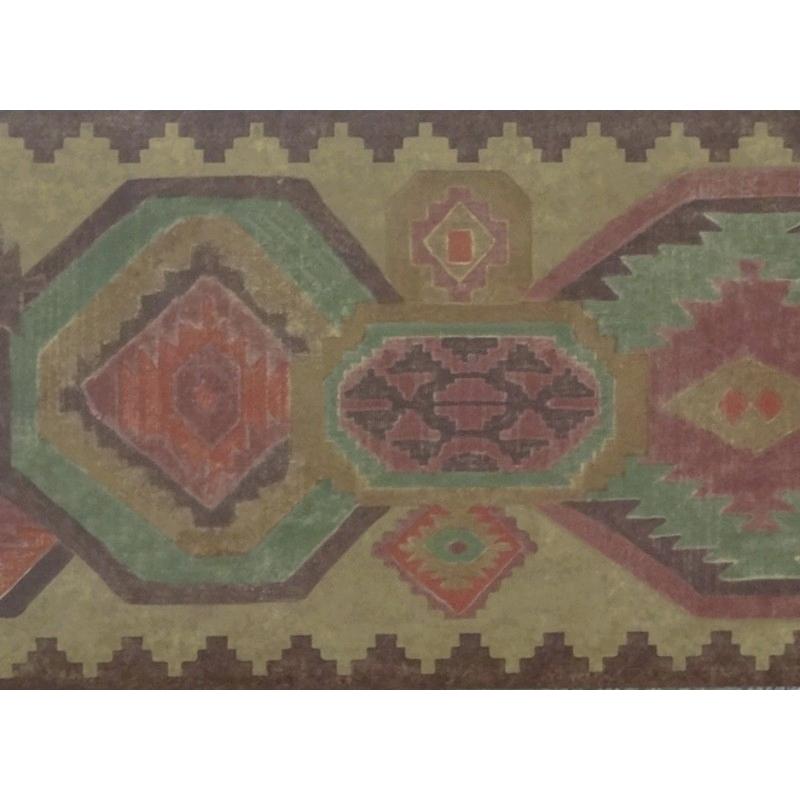 Southwestern Wallpaper Border Wallpaper Border Closeout - Motif ...