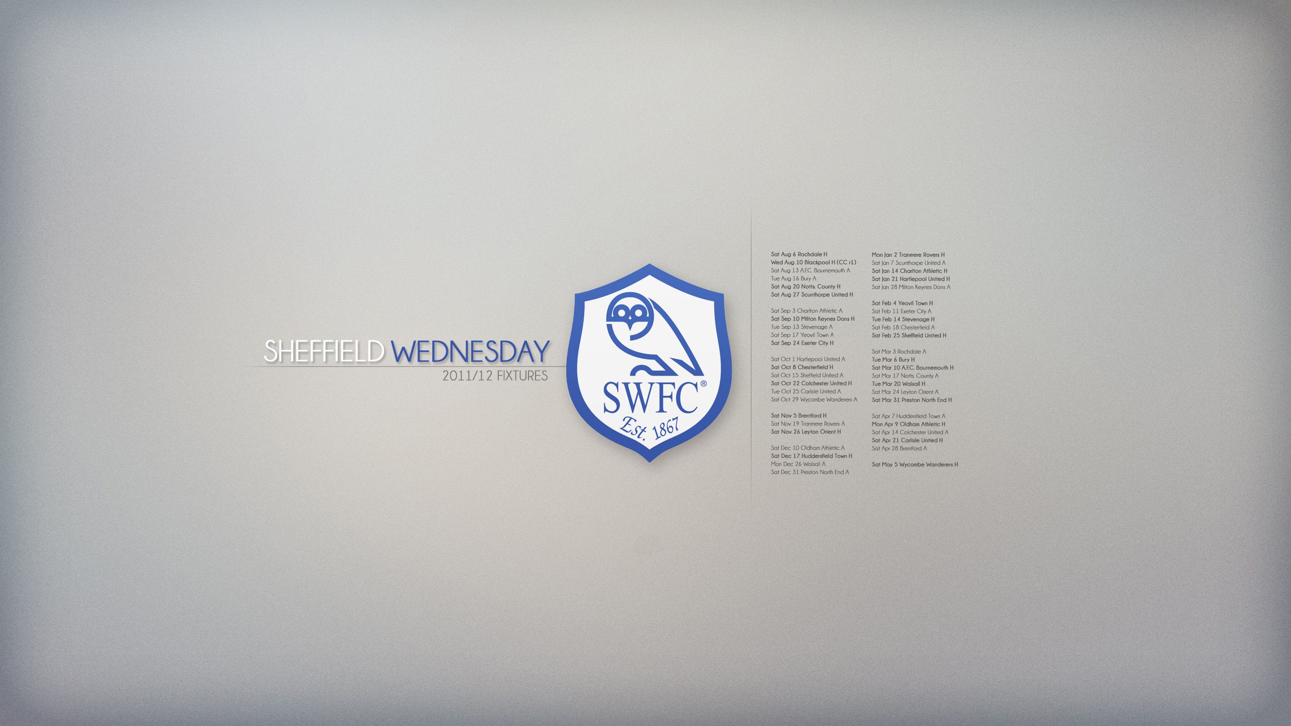 Sheffield Wednesday Badge - 2560x1440 Wallpaper - teahub.io
