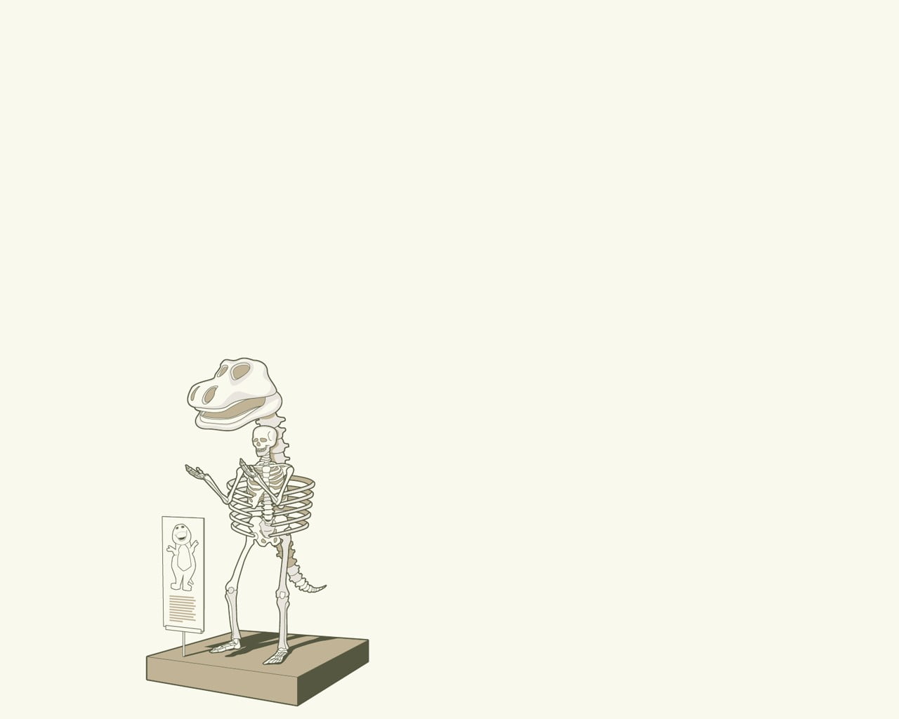 Barney Skeleton - 1280x1024 Wallpaper - teahub.io