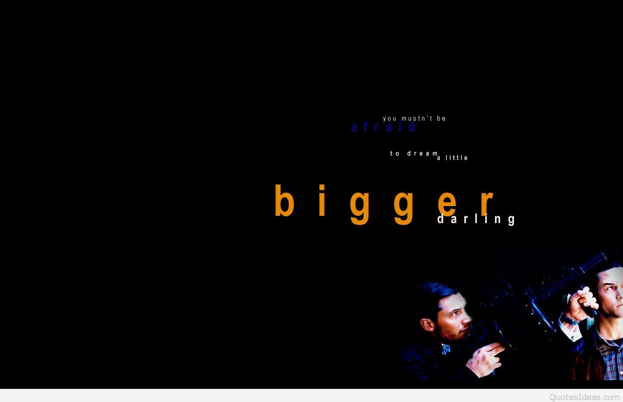 Inception Quote Wallpaper