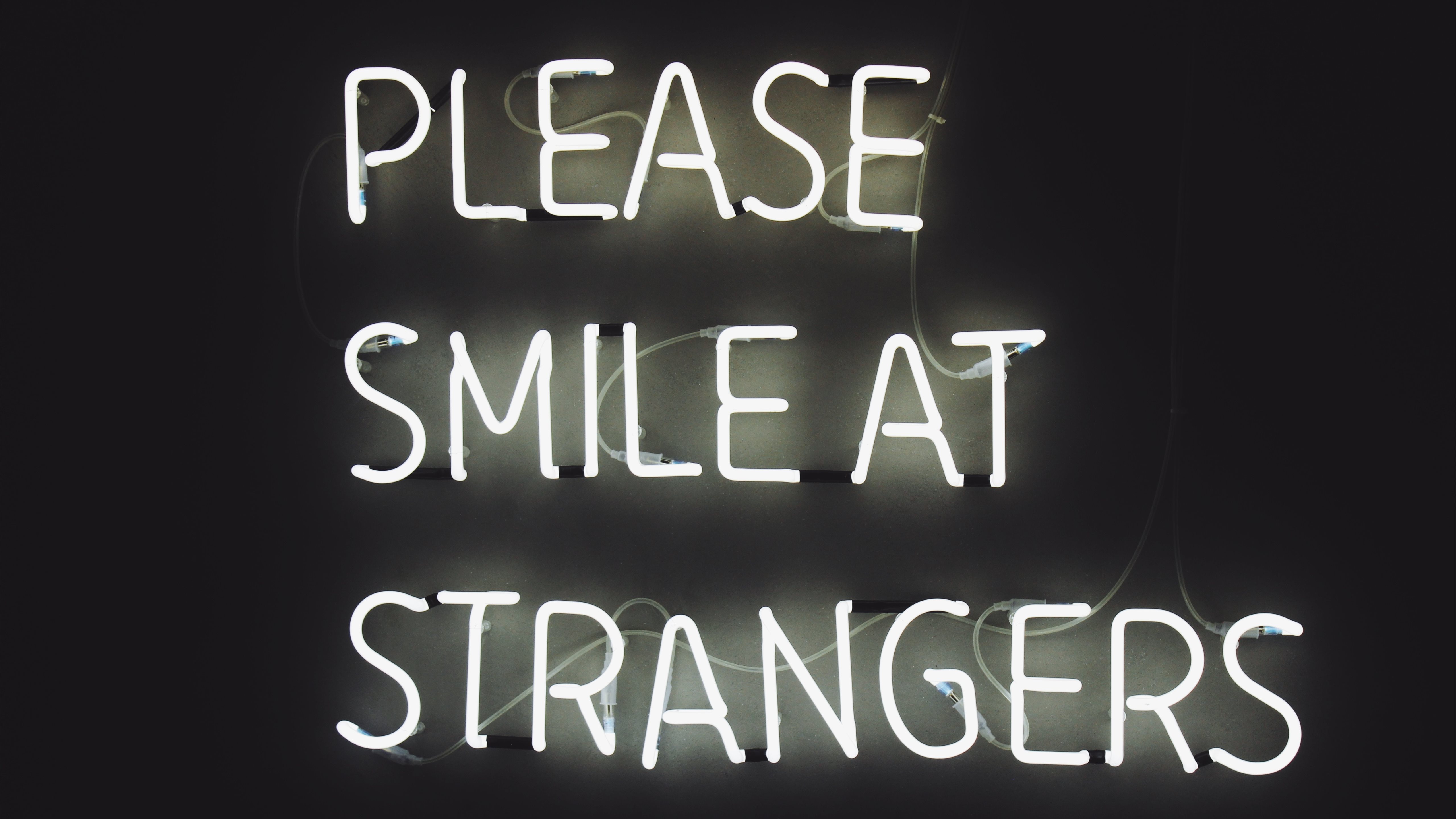 Please Smile At Strangers - 5120x2880 Wallpaper - teahub.io
