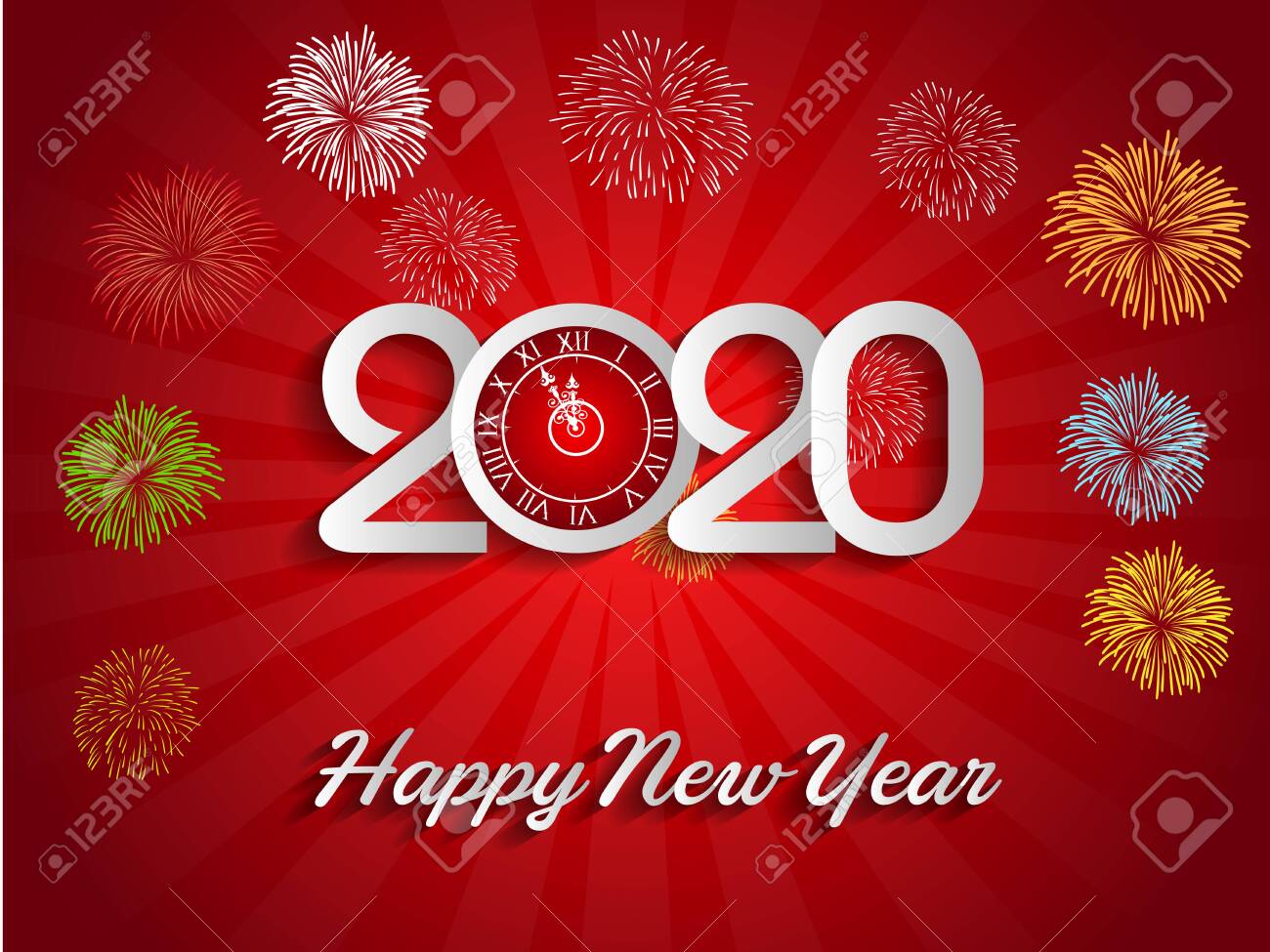 Happy New Year 2020 Photos - Fireworks - 1300x975 Wallpaper - teahub.io