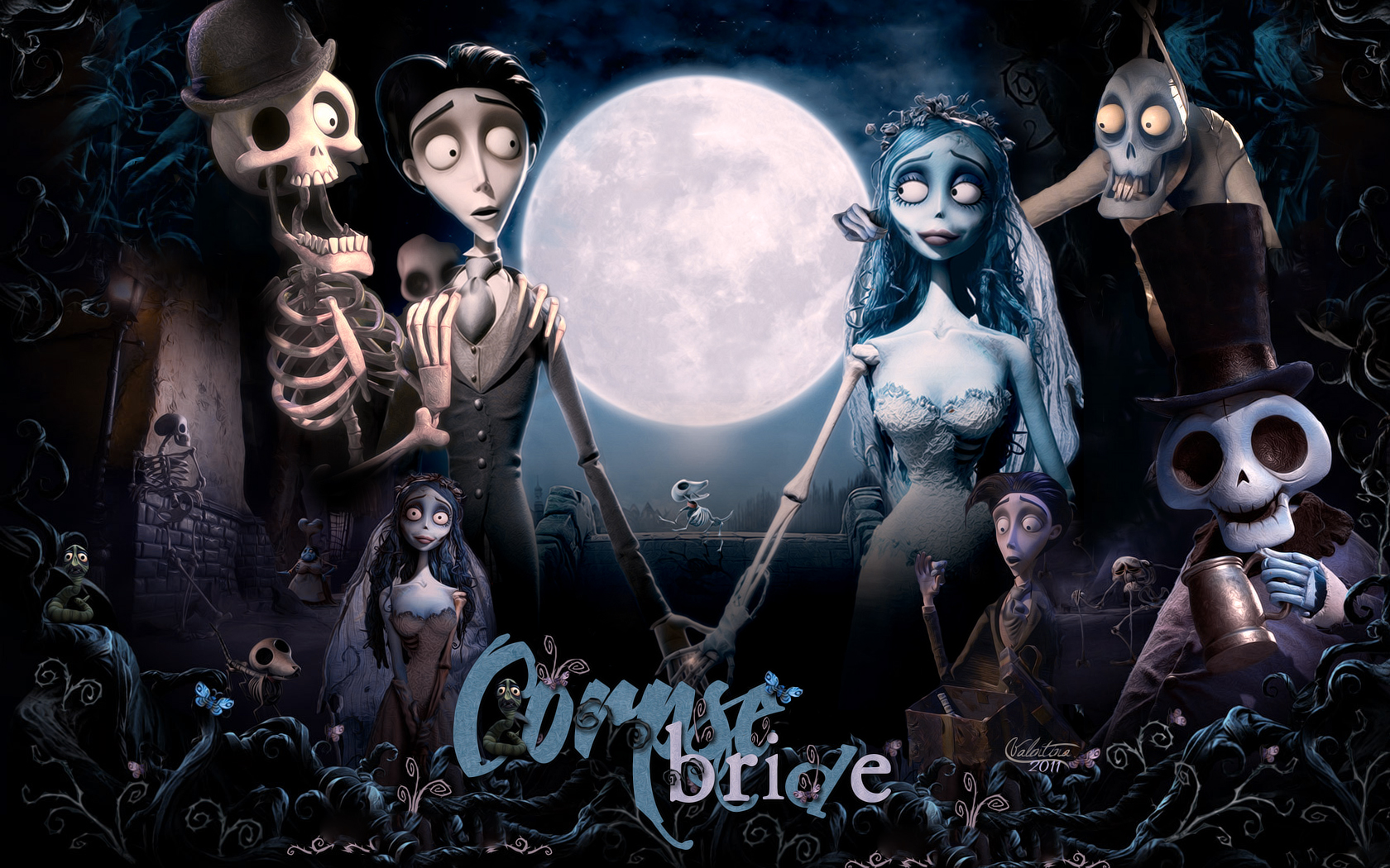 Corpse Bride All Character - 1680x1050 Wallpaper - teahub.io