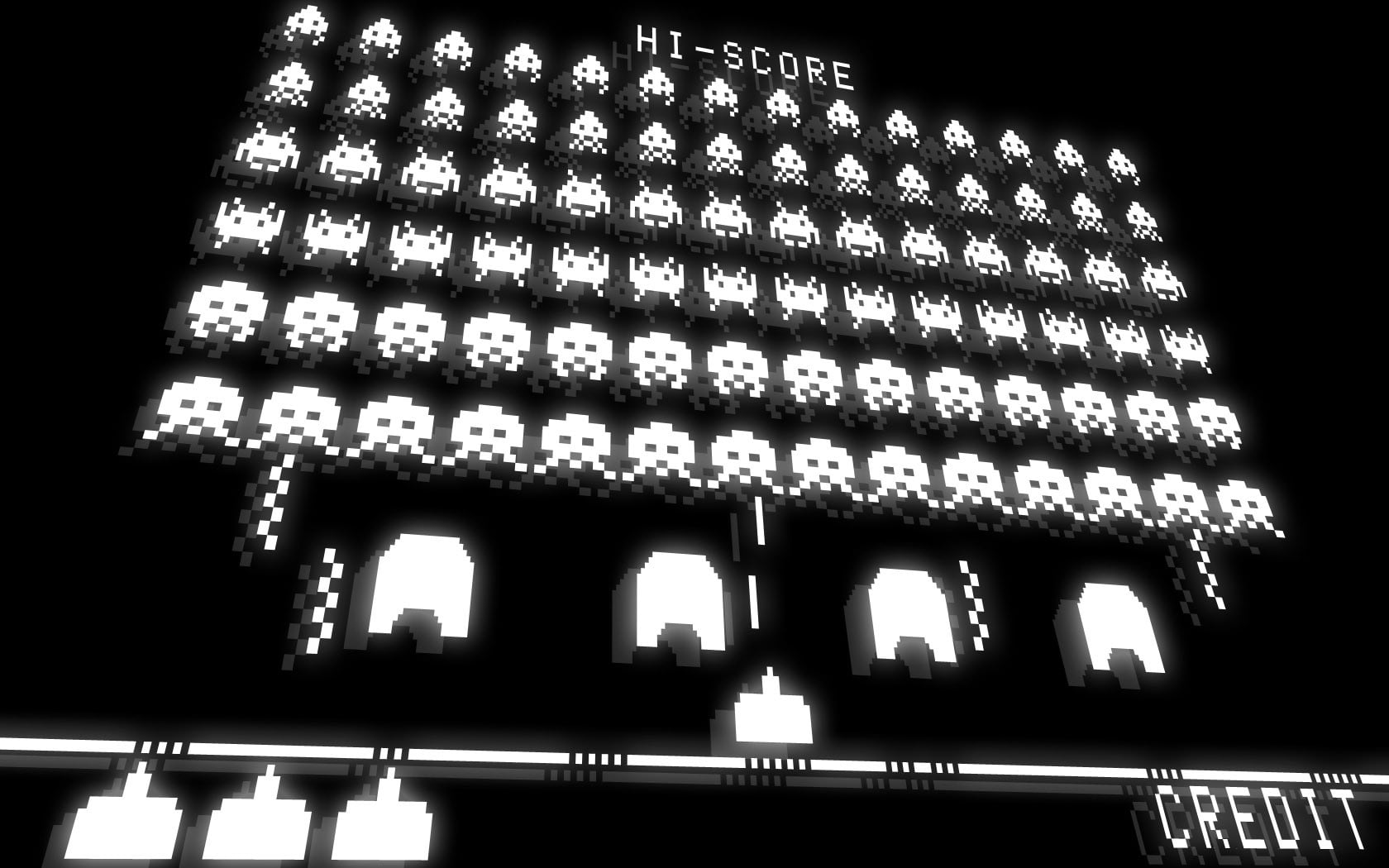 Space Invaders Wallpaper Hd - 1680x1050 Wallpaper - teahub.io
